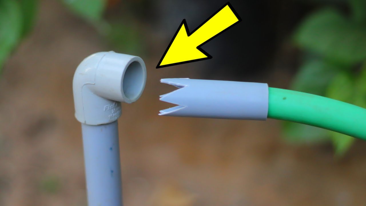 I DIDN'T KNOW HOW TO Connect Water Pipe Joint In Pvc Pipe. - YouTube