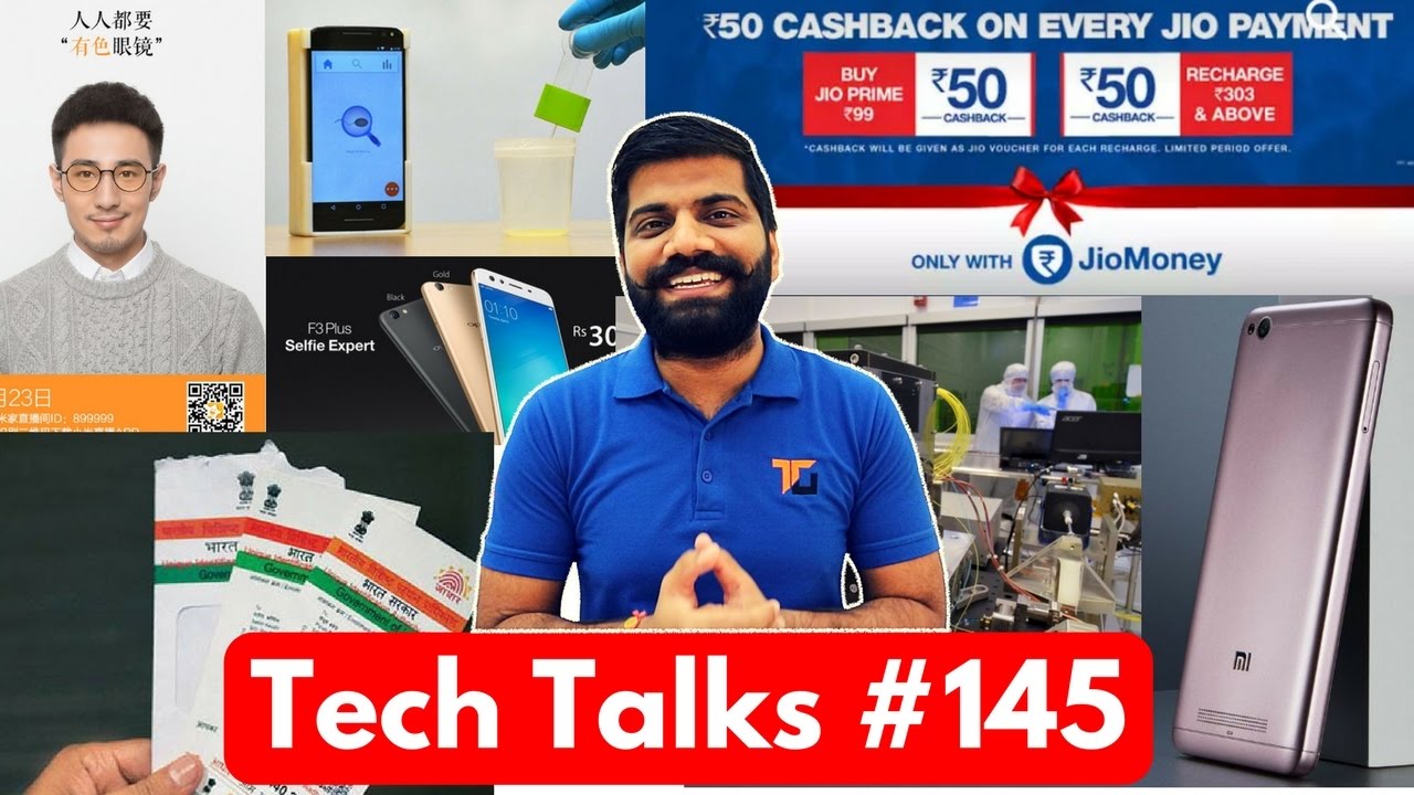 Tech Talks #145 - Mumbai Meet, Jio Prime Discount, Aadhaar Data Leak ...