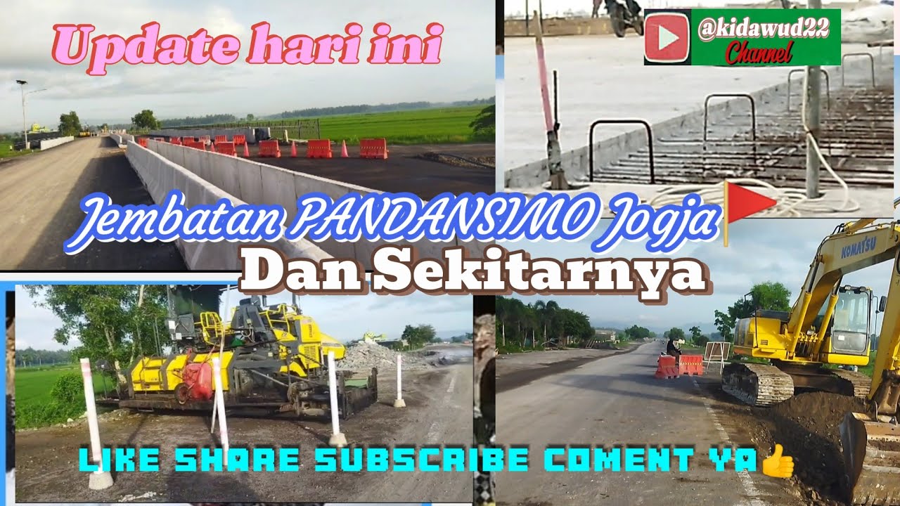 Update Hari ini JEMBATAN PANDANSIMO (BRIDGE) JOGJA🚩 INDONESIA - YouTube