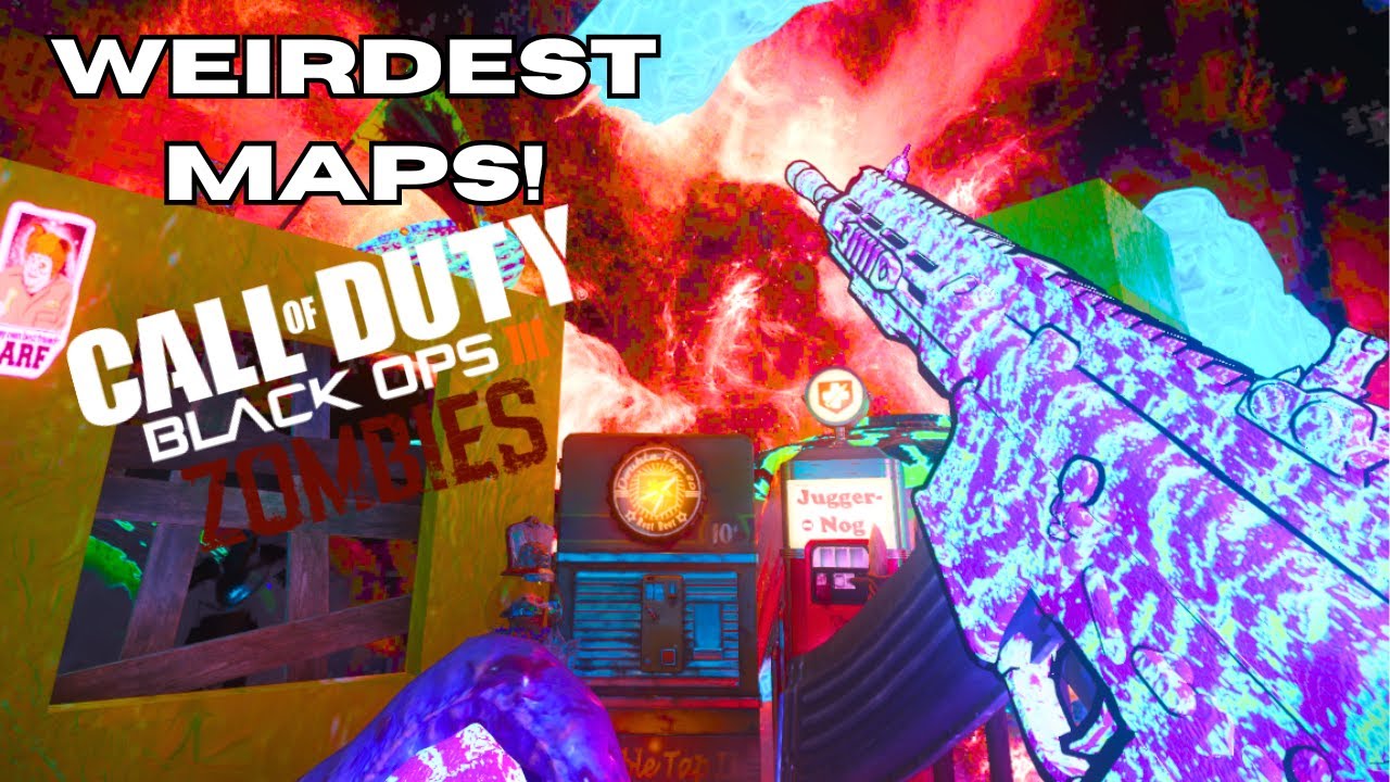 I Found the WEIRDEST ZOMBIES MAPS - Black ops 3 Modded Zombies - YouTube