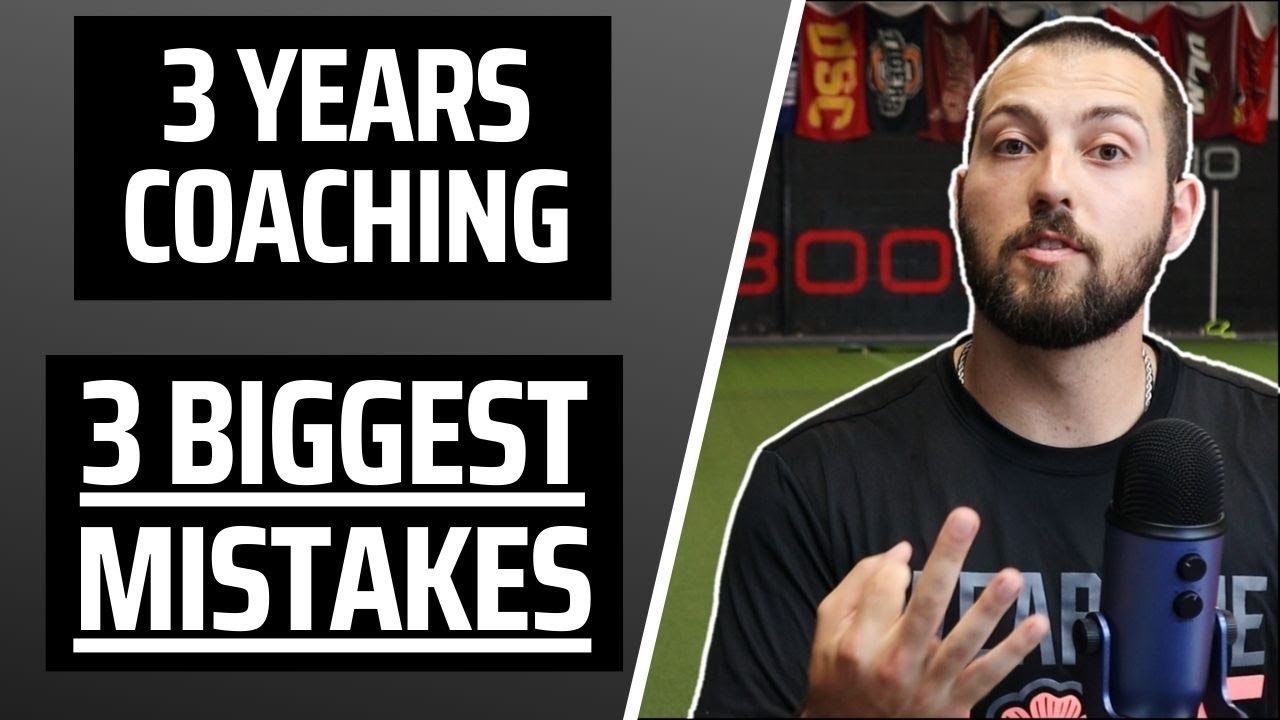 Coaching Reflection: 3 Biggest Mistakes I Made in My First 3 Years | Lessons for Coaches - YouTube