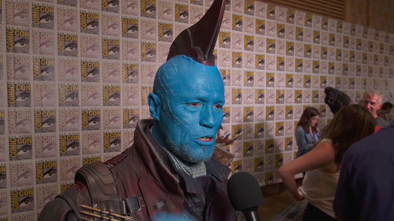 Guardians of the Galaxy Vol. 2: Michael Rooker Comic Con 2016 Movie ...