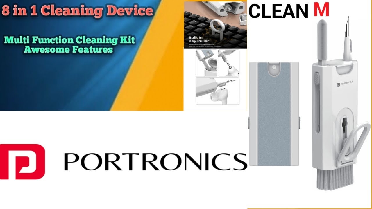 Portronics CLEAN M Device || Multifunction Cleaning Kit ||#portronics # ...