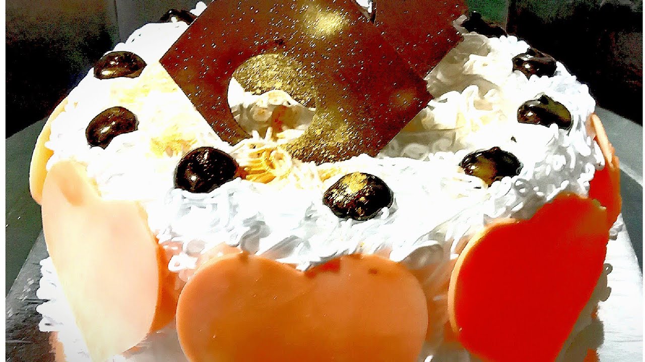 Vennila face cream cake. new design - YouTube