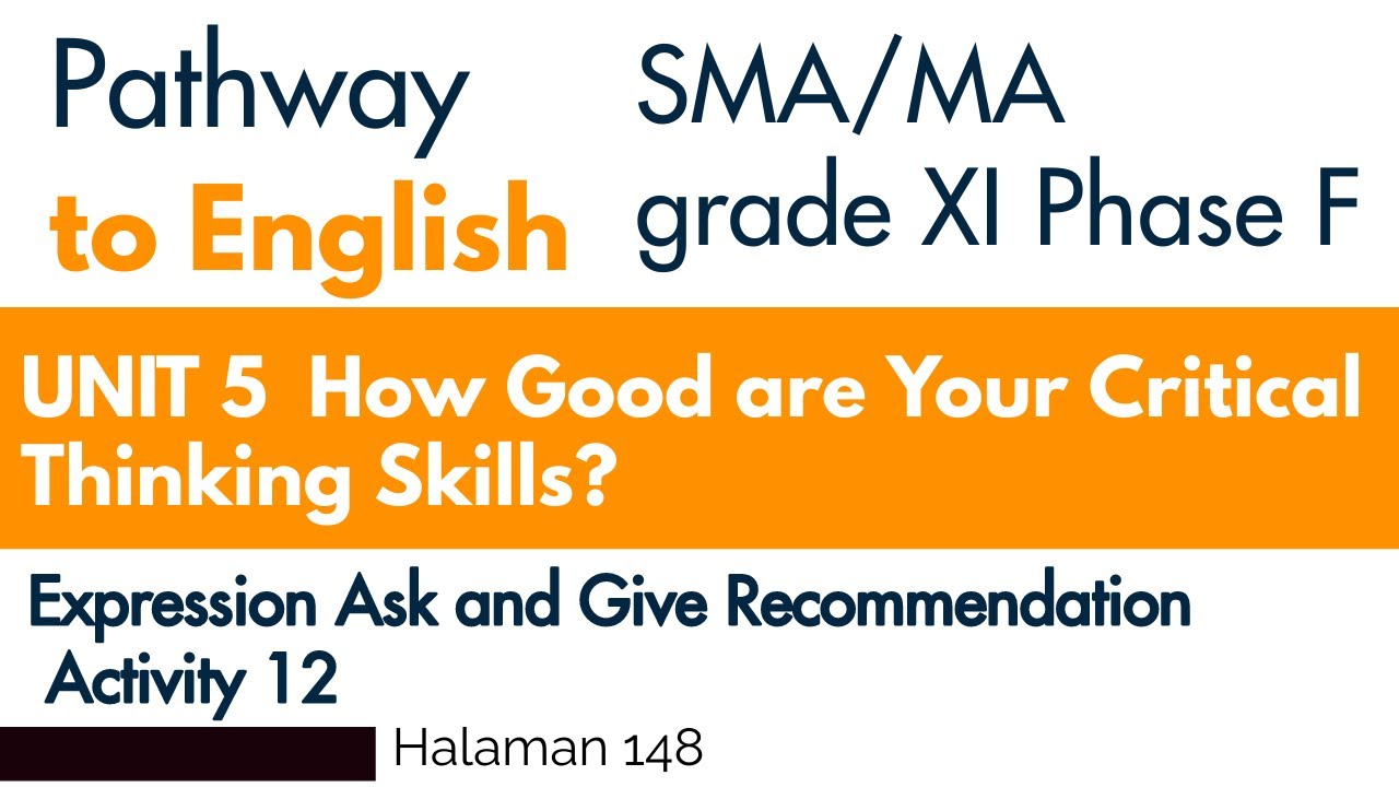 Pathway to English kelas 11 UNIT 5 Expression ask and give ...