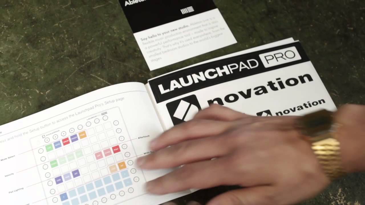 Novation // Getting Started with Launchpad Pro - Video 1 - In the box ...