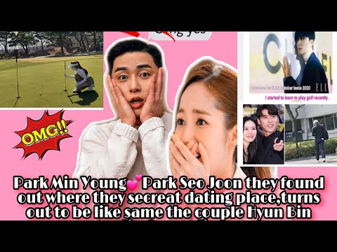 PARK MIN YOUNG💕PARK SEO JOON they secreat dating place,turns to be like BinJin couple