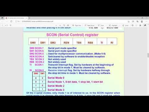8051 Serial Transfer - YouTube