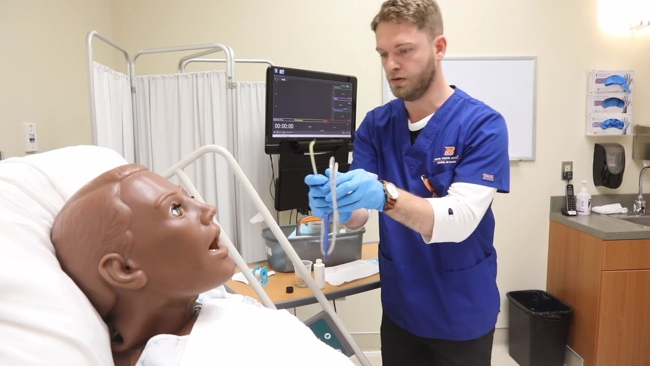 Practice makes perfect: BSU nursing students practice on sophisticated ...