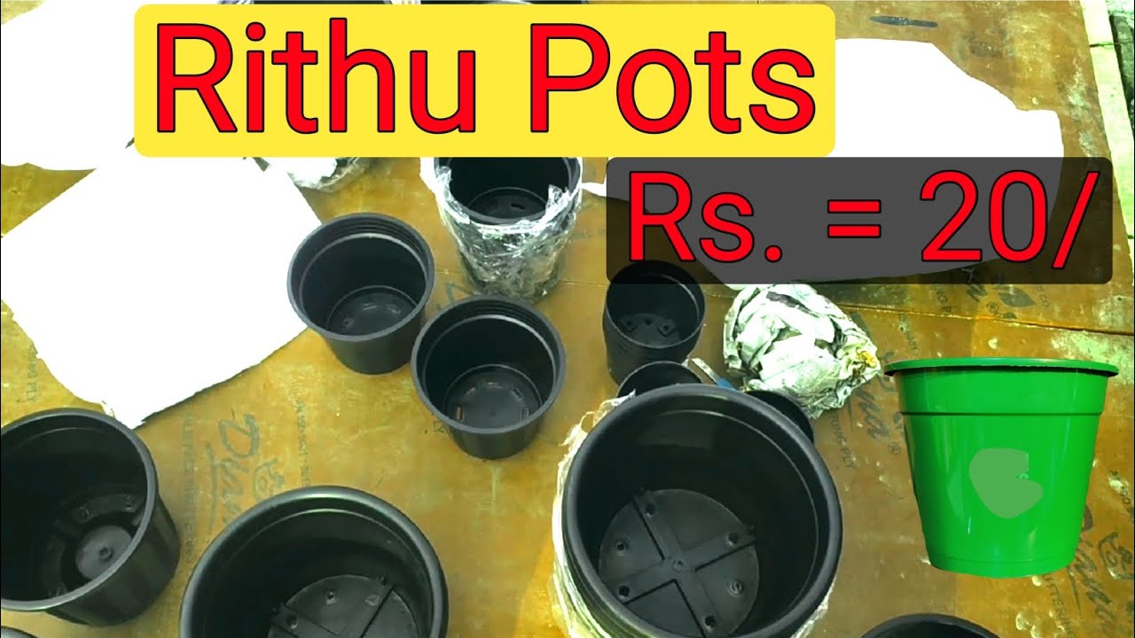 Rithu pots। Unboxing - YouTube