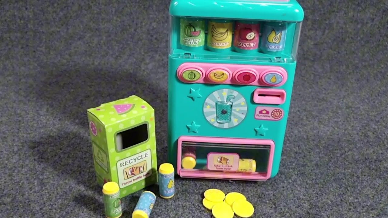10:50 Minutes Satisfying with Unboxing | Vending play set | ASMR - YouTube