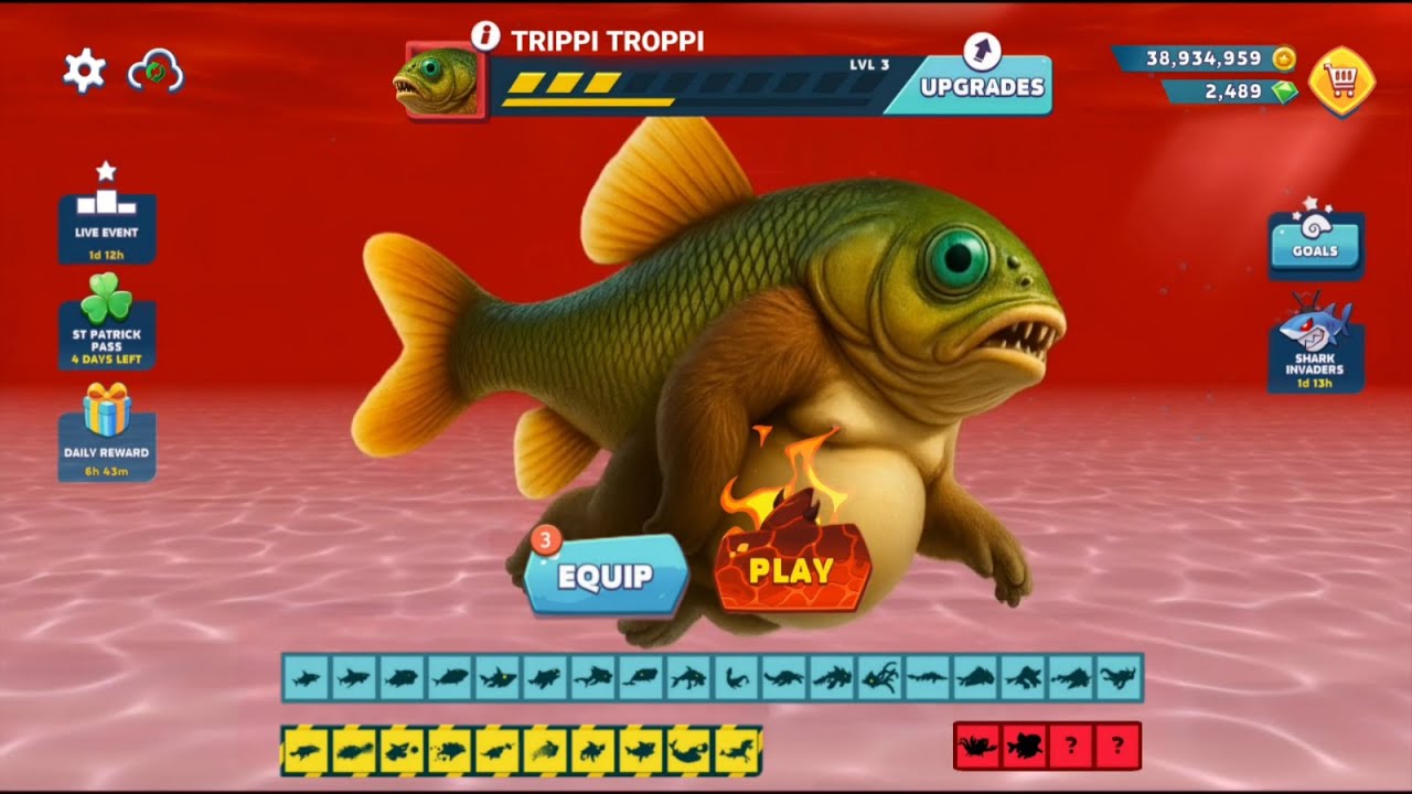 NEW TRIPPI TROPPI UNLOCKED AND TRIPPI TROPPI PLAYABLE - Hungry Shark ...