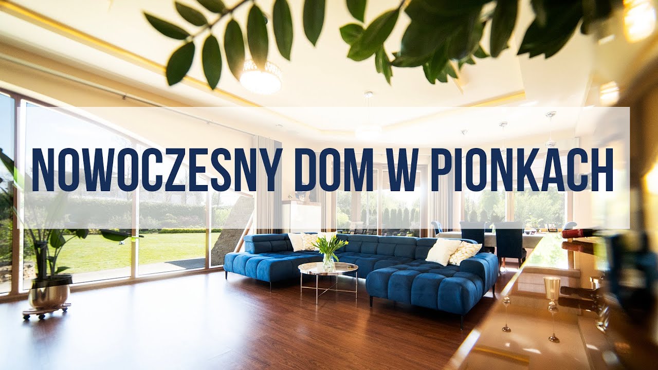 Nowoczesny i energooszczędny dom na obrzeżach miasta Pionki - YouTube