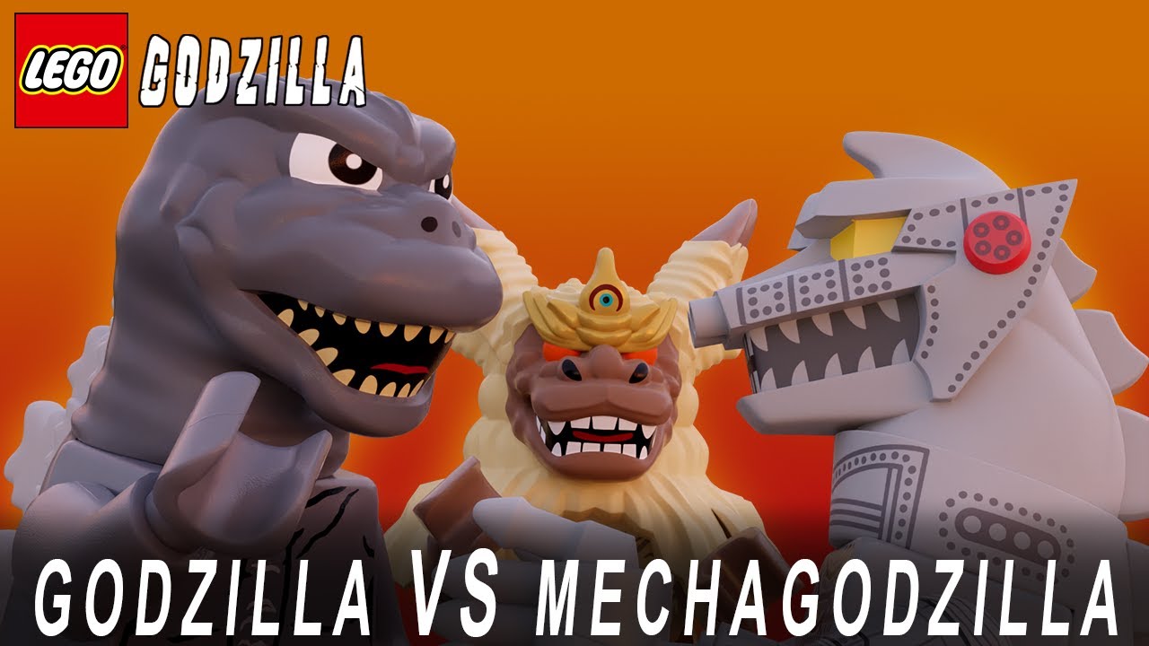 LEGO Godzilla - Godzilla vs. Mechagodzilla 50th Anniversary Playset ...