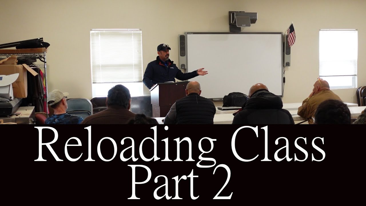 Precision Reloading Class at PRS Expo 2022 - Part 2 - YouTube