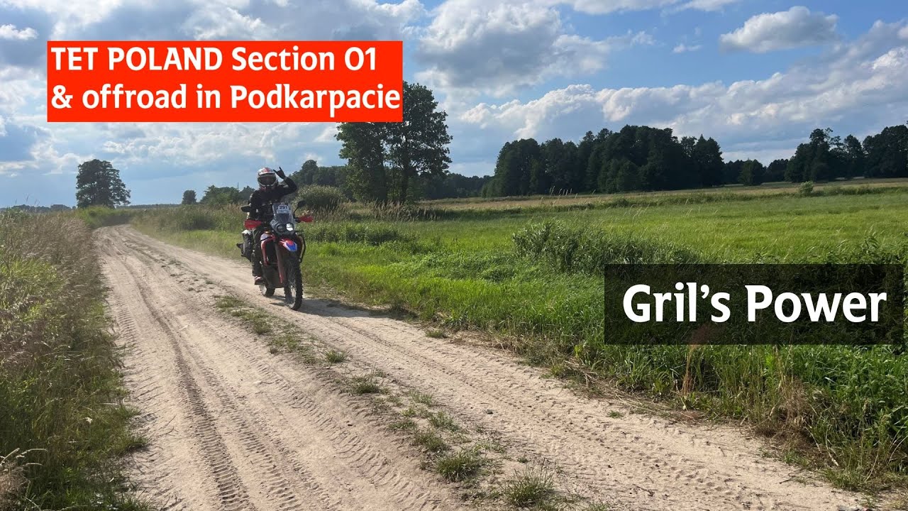Honda CRF300 Rally | TET Poland 01| Off-road | Girls' rally - YouTube