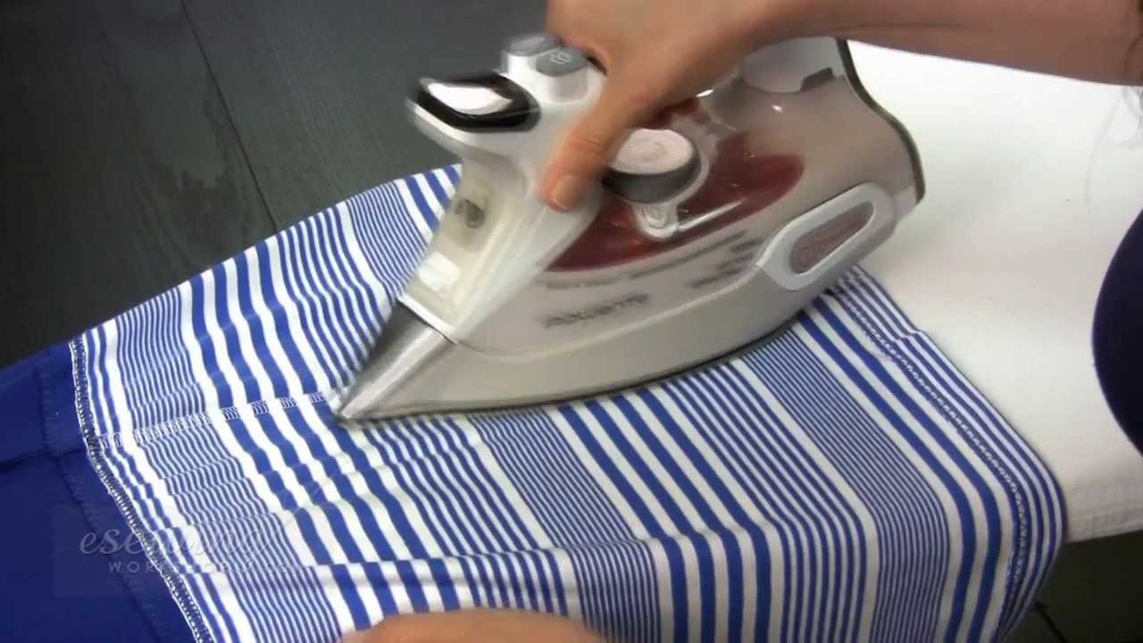 Pressing the Finished Dress (FREE SAMPLE) - YouTube