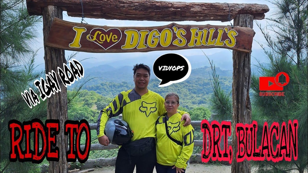 Ride to DIGO'S HILLS in DRT, Bulacan. Amazing shortcut Via Igay Road ...
