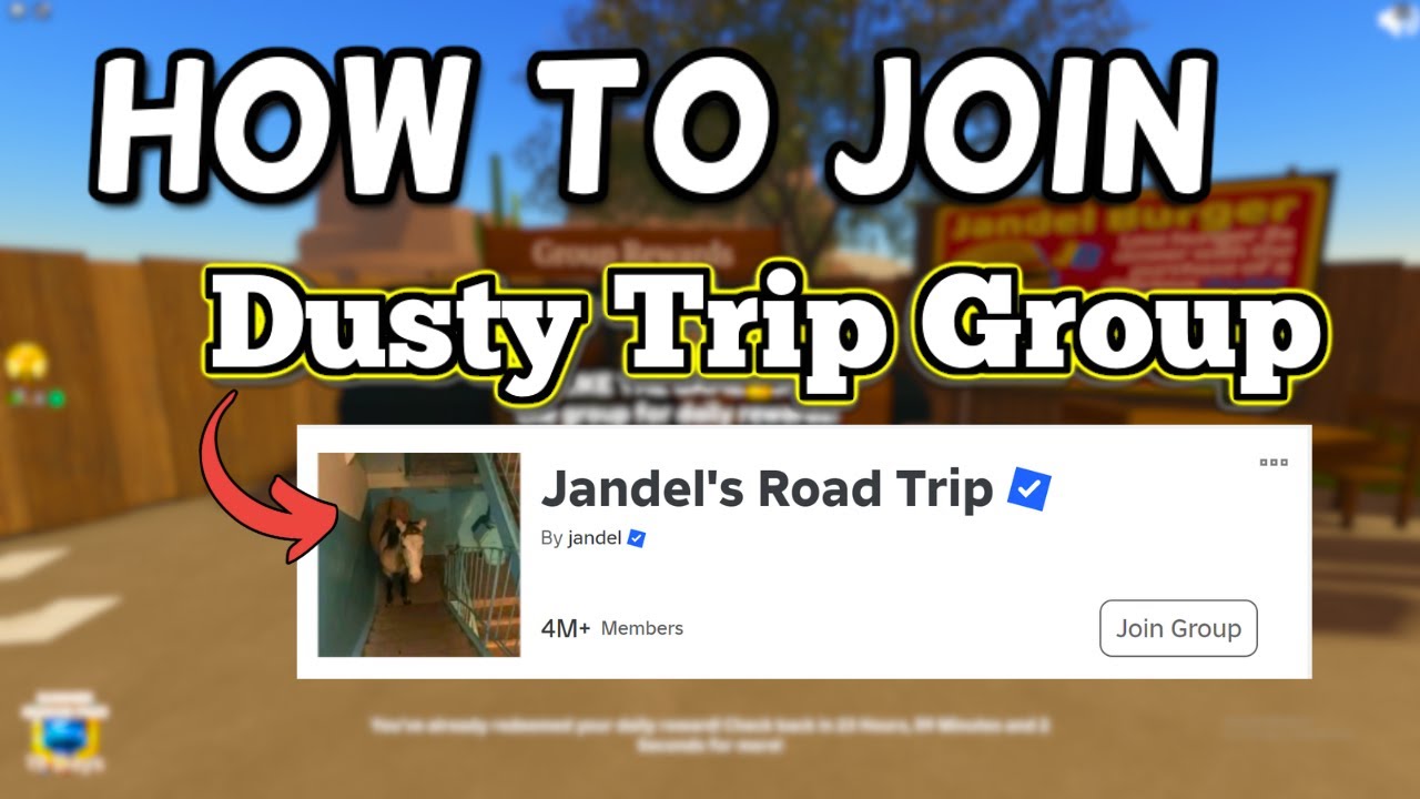 How to Join a Dusty Trip Group - Full Guide - YouTube
