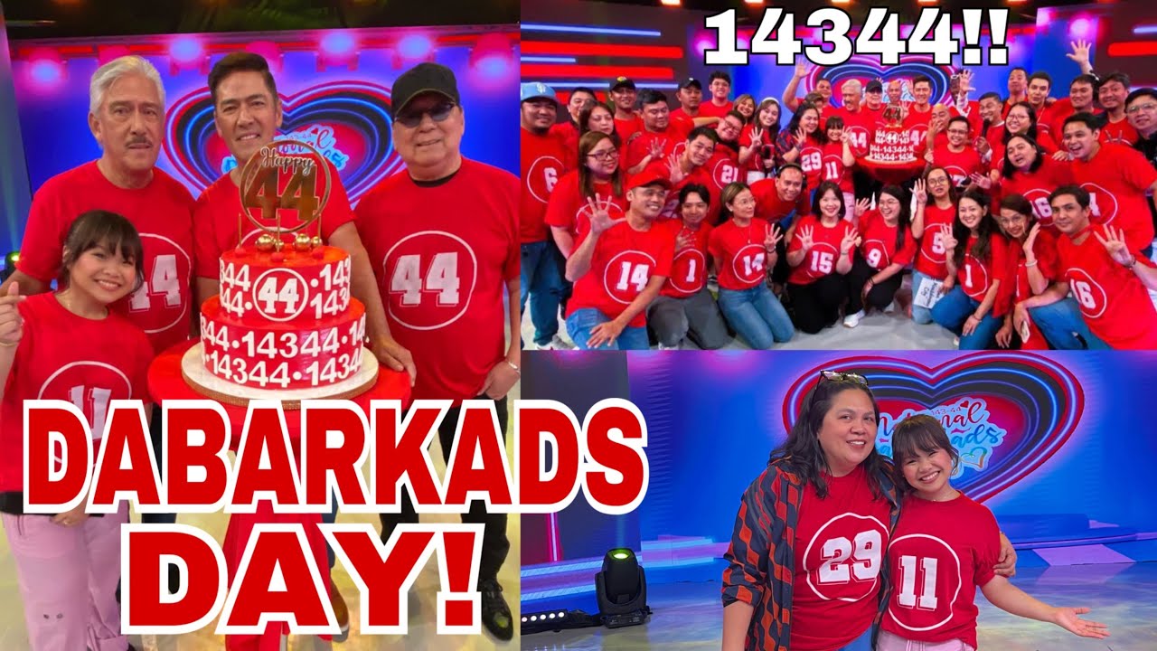 National Dabarkads Day sa E.A.T! 14344!!! - YouTube