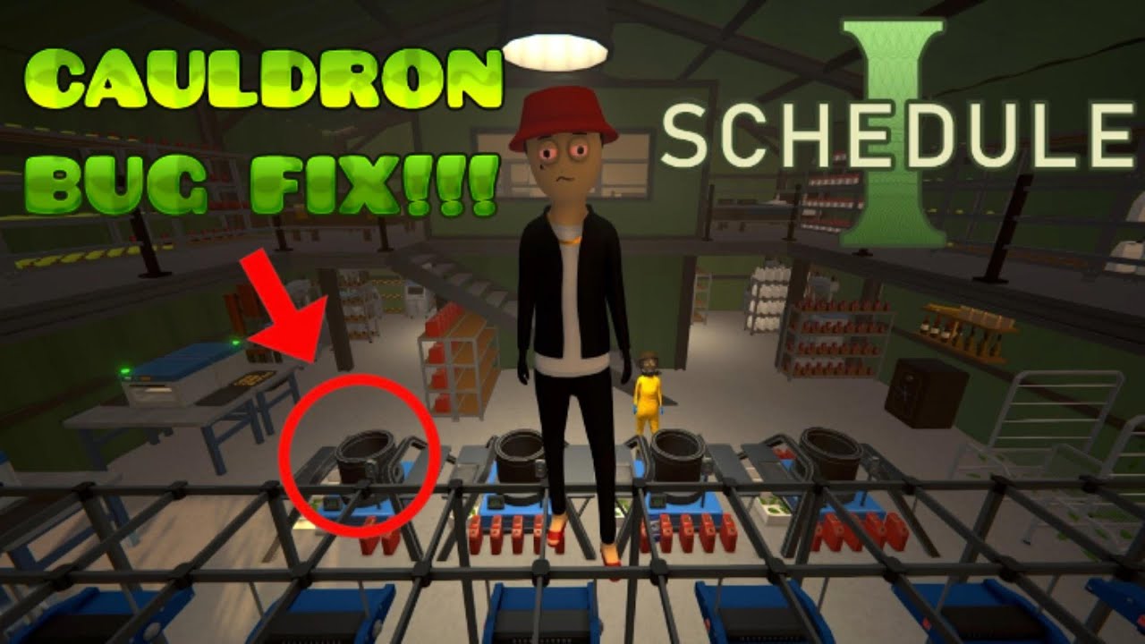 Schedule 1 Cauldron Bug FIX!!! - YouTube