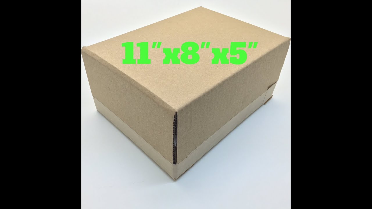DIY How To Make A 11 X 8 X 5 Cardboard Box At Home 11x8x5 YouTube DIY How To Make A 11 X 8 X 5 Cardboard Box At Home 11x8x5 YouTube
