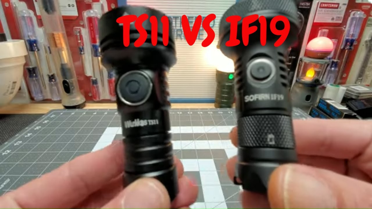 WURKKOS TS11 VS SOFIRN IF19 RUN TIME TEST AND OUTDOOR BEAM SHOTS - YouTube