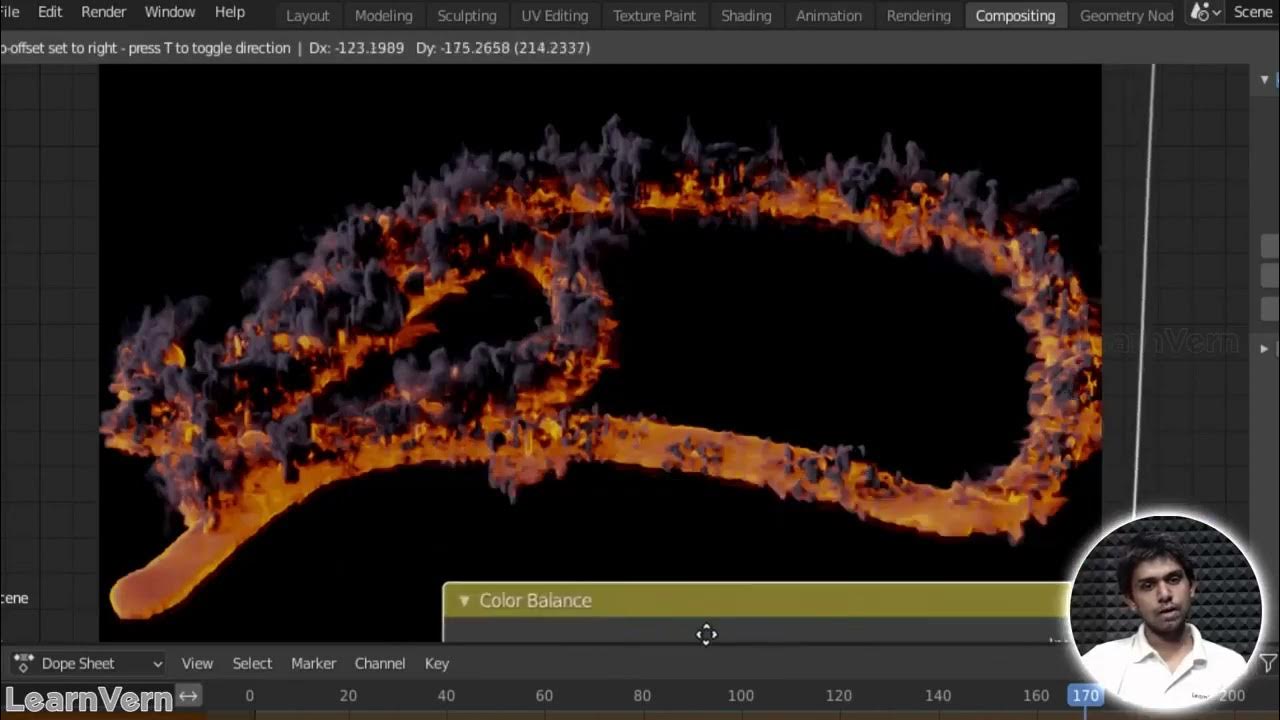 Blender Tutorial: Compositing & Sequencing a Realistic Fire Scene - YouTube