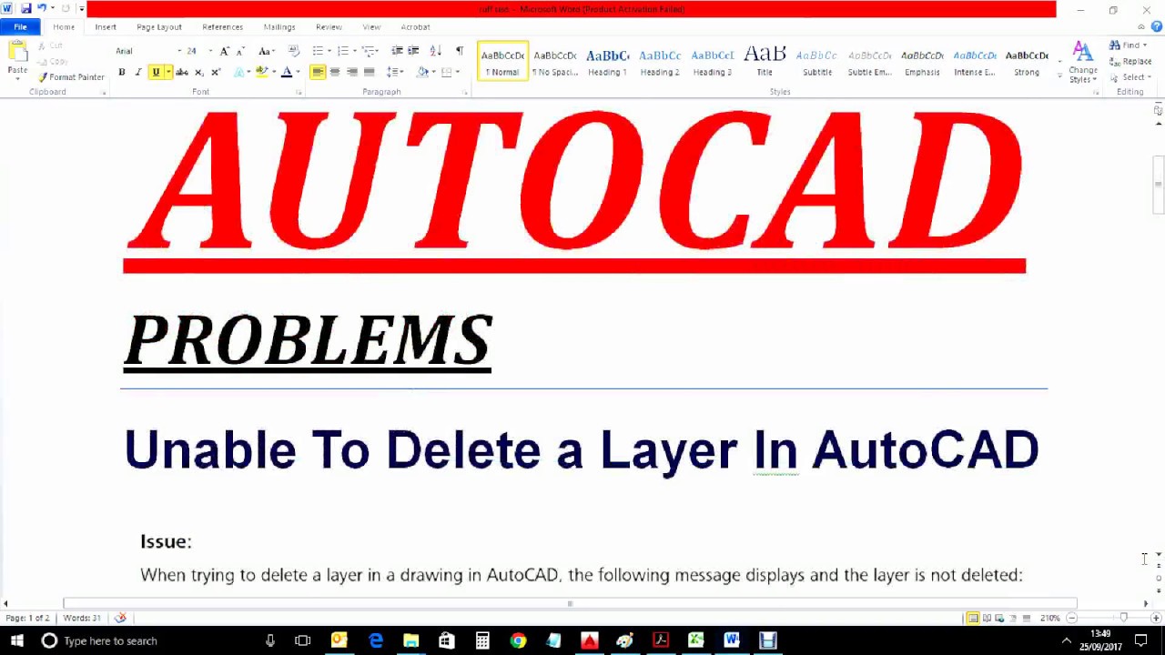 How To Delete A Layer In AutoCAD AUTOCAD PROBLEMS YouTube how-to-delete-a-layer-in-autocad-autocad-problems-youtube