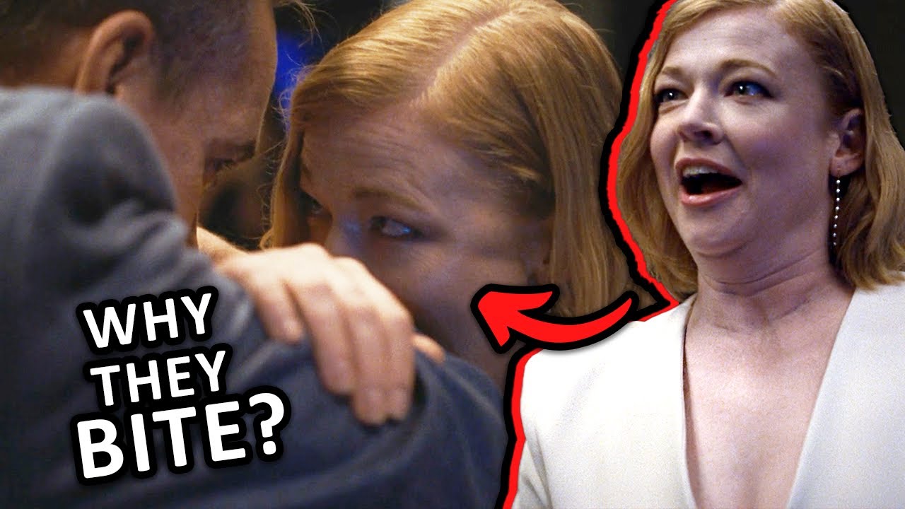 Shocking Backstory Why Shiv And Tom Bite Each Other In Succession Season 4 Episode 6 - YouTube