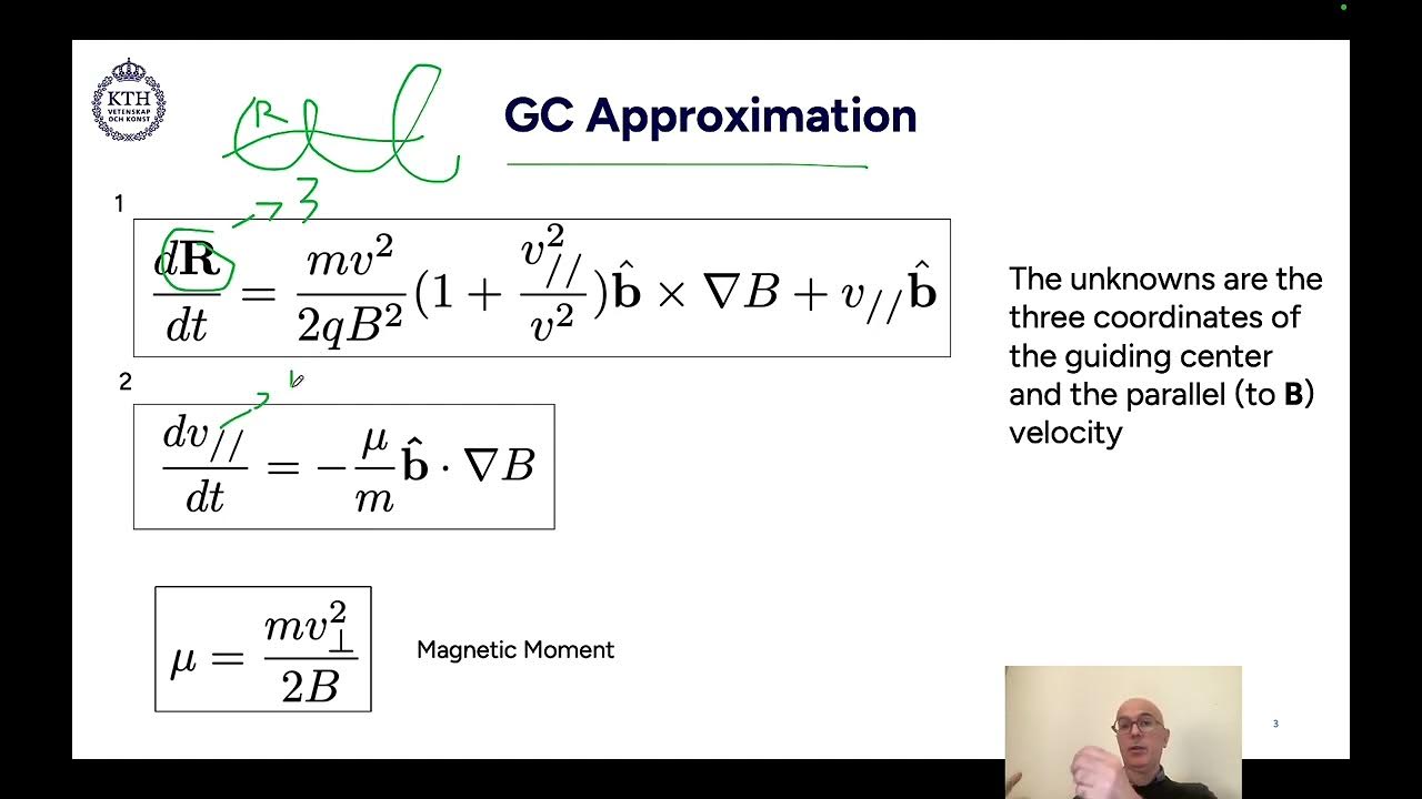 DD2370 - Simulation of Charged Particles Motion with the Guiding Center Approximation - YouTube