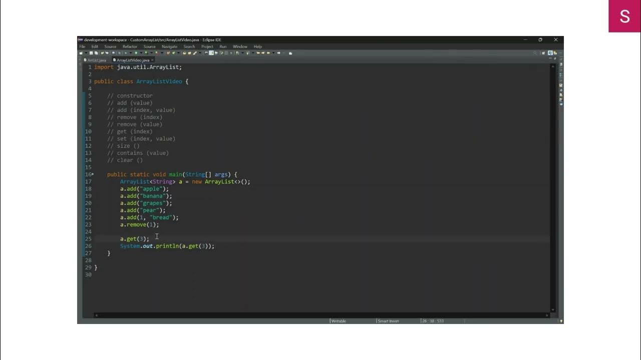 ArrayLists in Java - YouTube