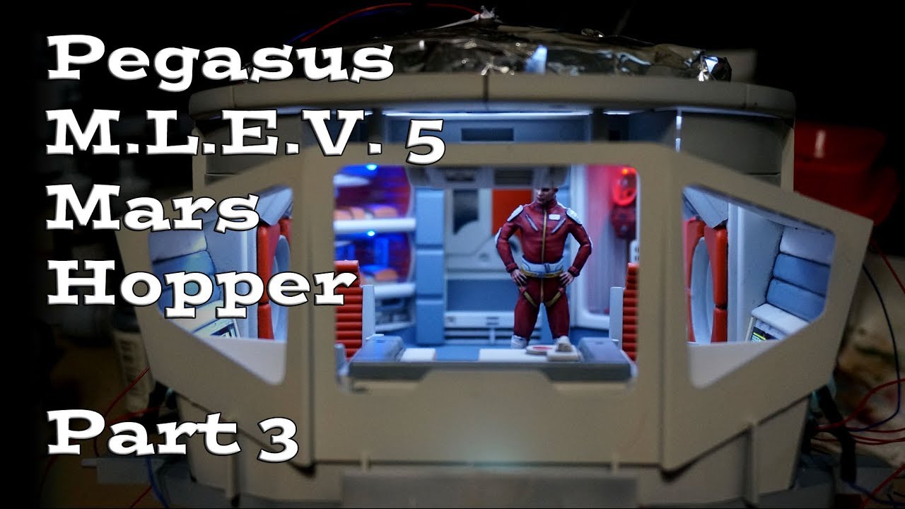 Building Pegasus Hobbies Mars Hopper Part 3 - YouTube