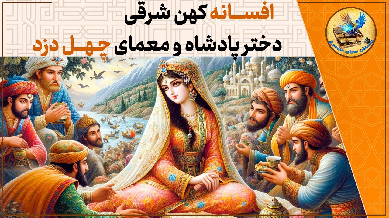 قصه کهن دختر پالاندوز فضول و چهل دزد حکایت مثنوی مولانا داستان