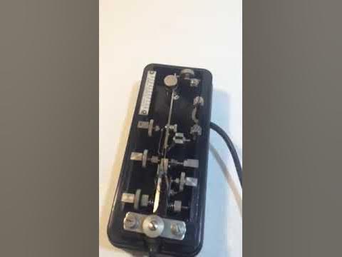 HI-Mound BK-100 Coffin Bug - Semi Automatic Morse/ CW Key - YouTube