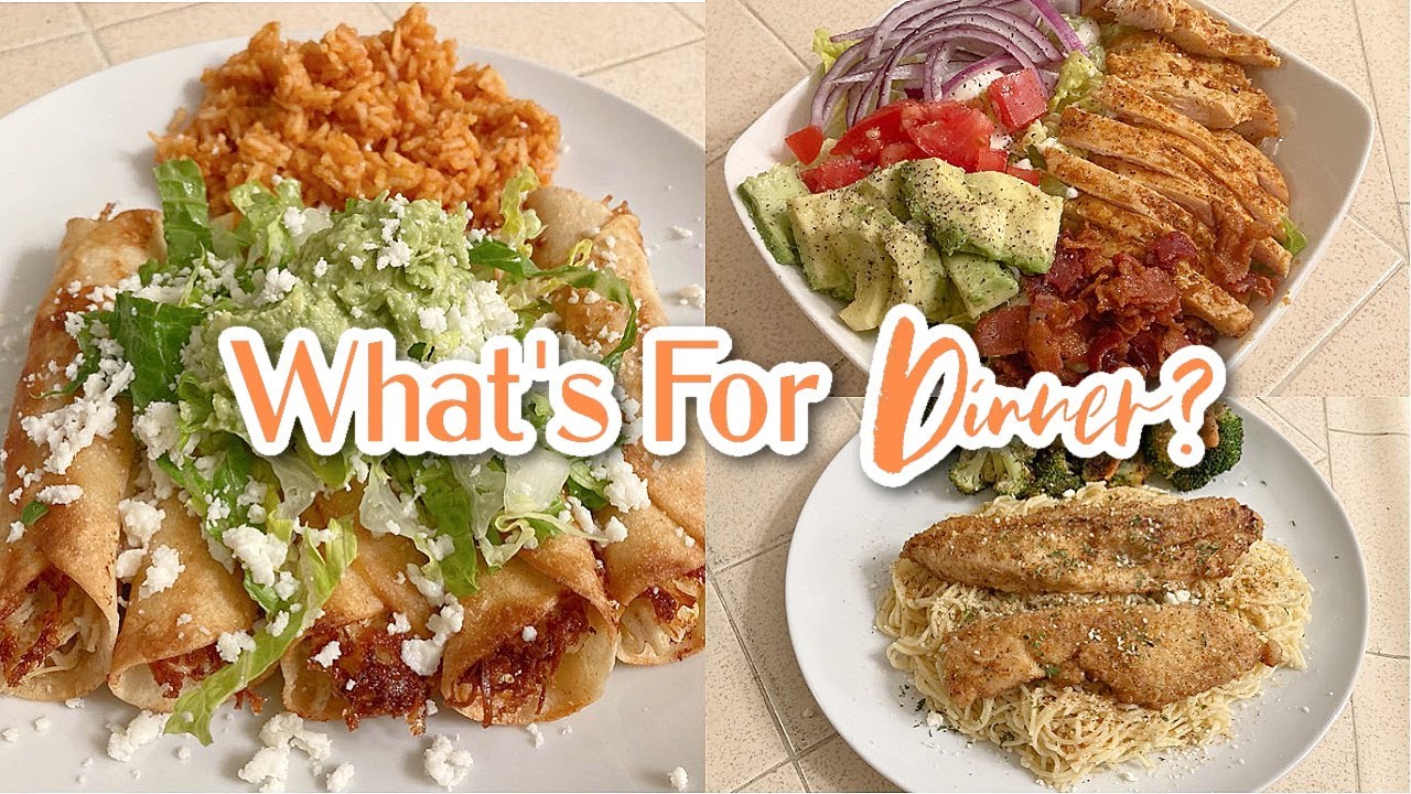 What's For Dinner? | Realistic & Easy Budget Friendly Family Meal Ideas ...