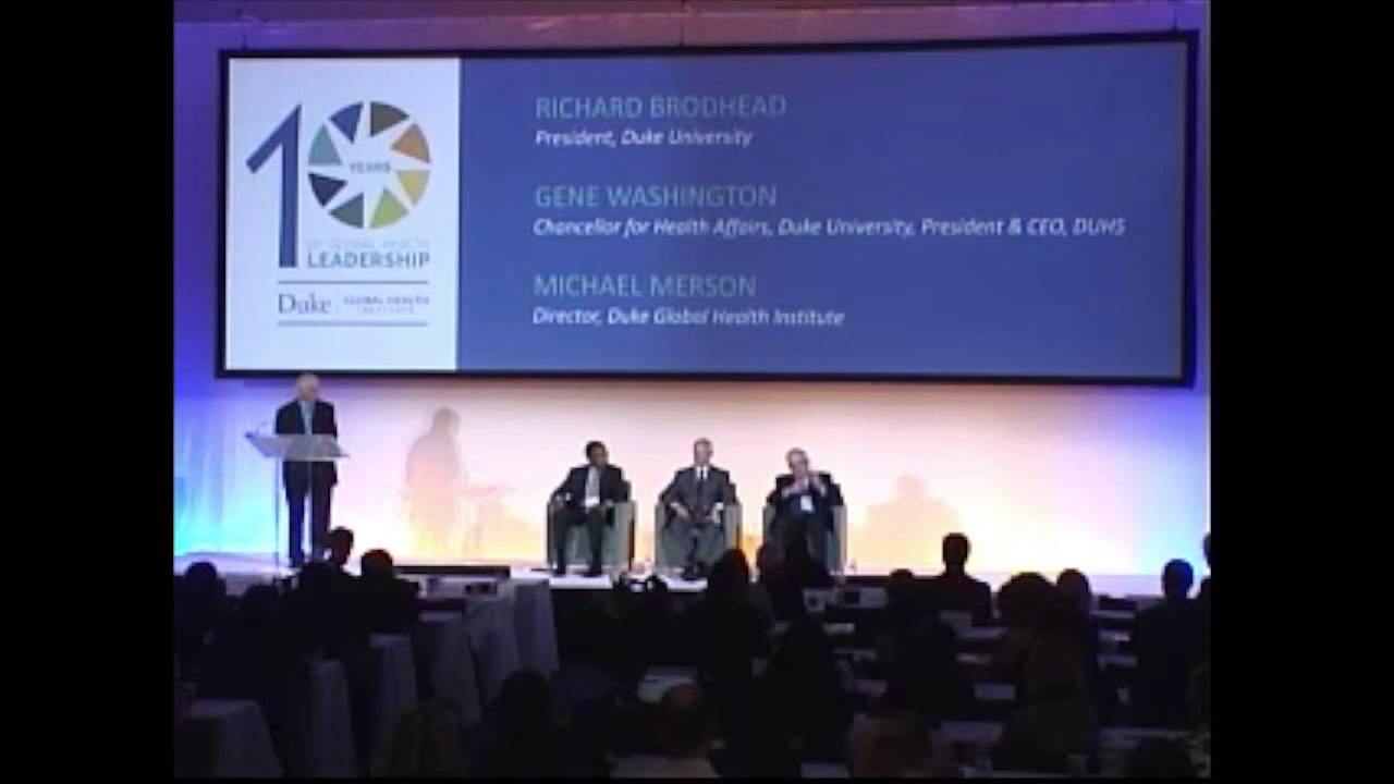 Duke Leaders Reflect on the Future of Global Health at Duke - YouTube