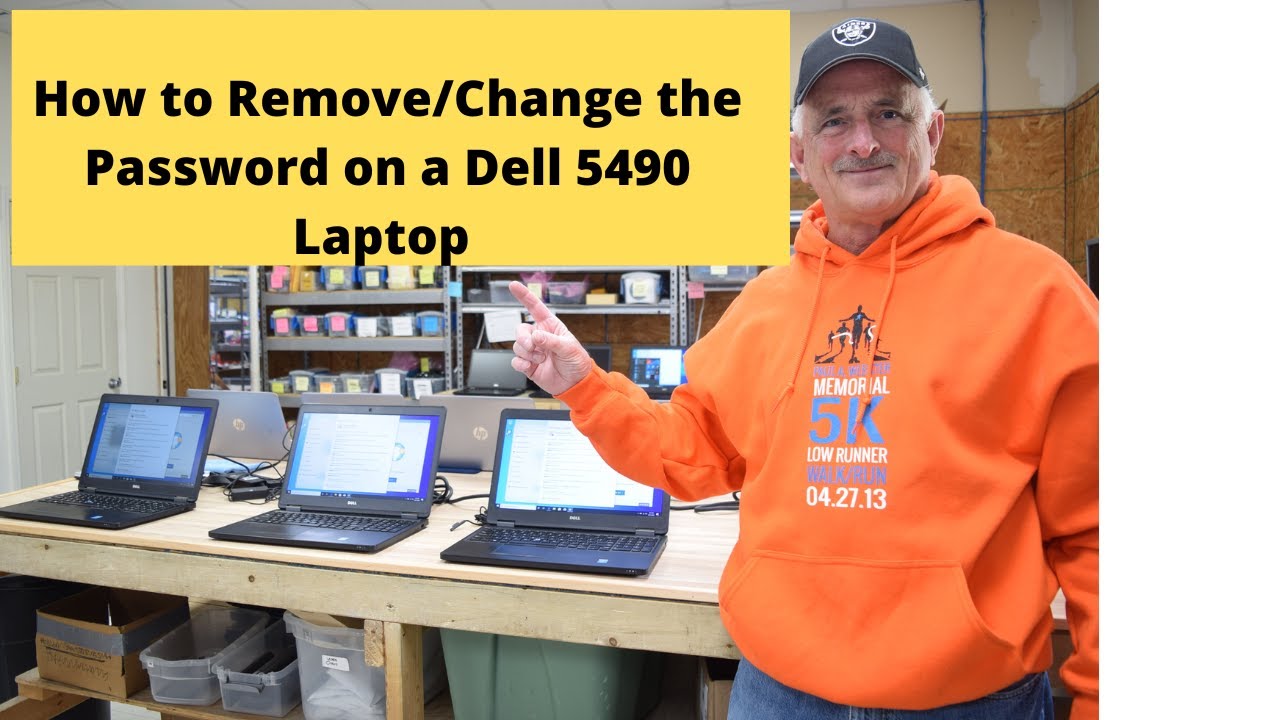 How to Change the Password on a Dell Latitude 5490 Laptop - YouTube