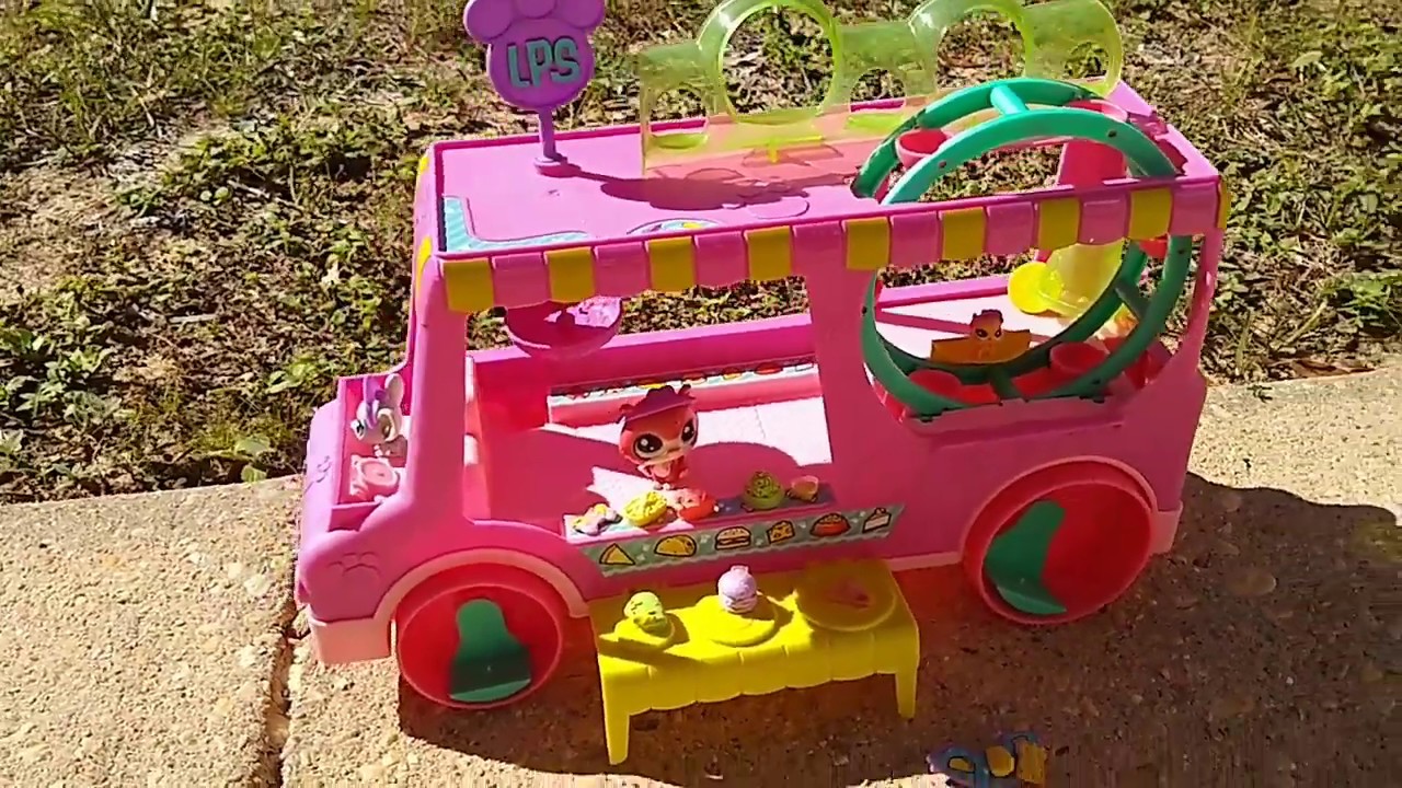 LPS World (LPS Food truck with Emarie) - YouTube