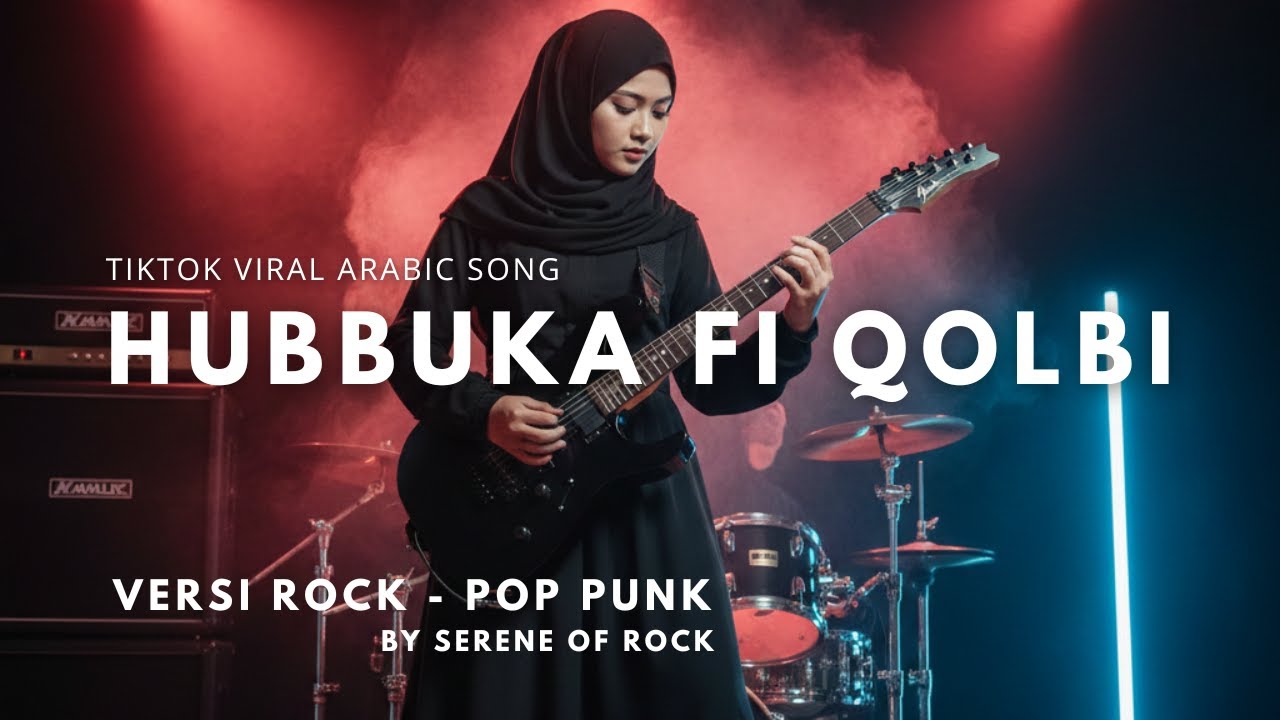 HUBBUKA FI QOLBI VERSI ROCK POP PUNK - TIKTOK VIRAL ARABIC SONG Ikky ...