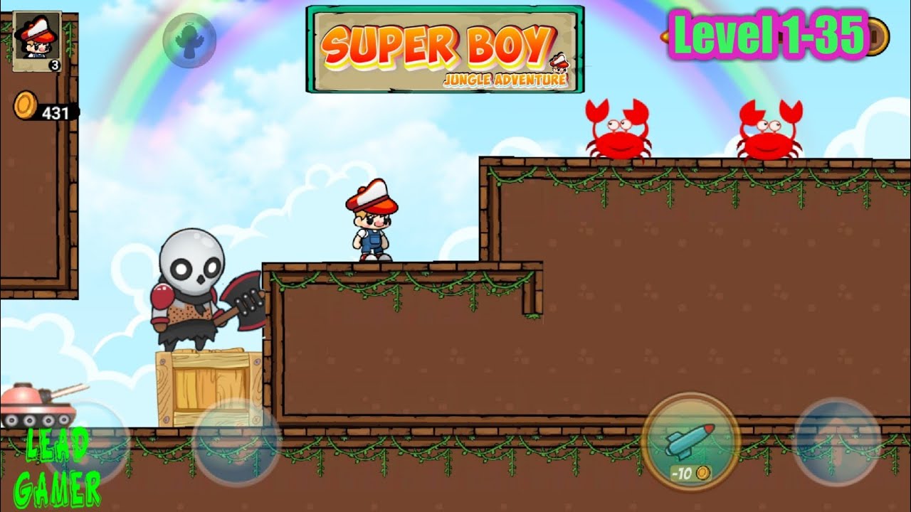 Super Boy Billy Adventure Level 1-35 #gameplay #gaming #games - YouTube