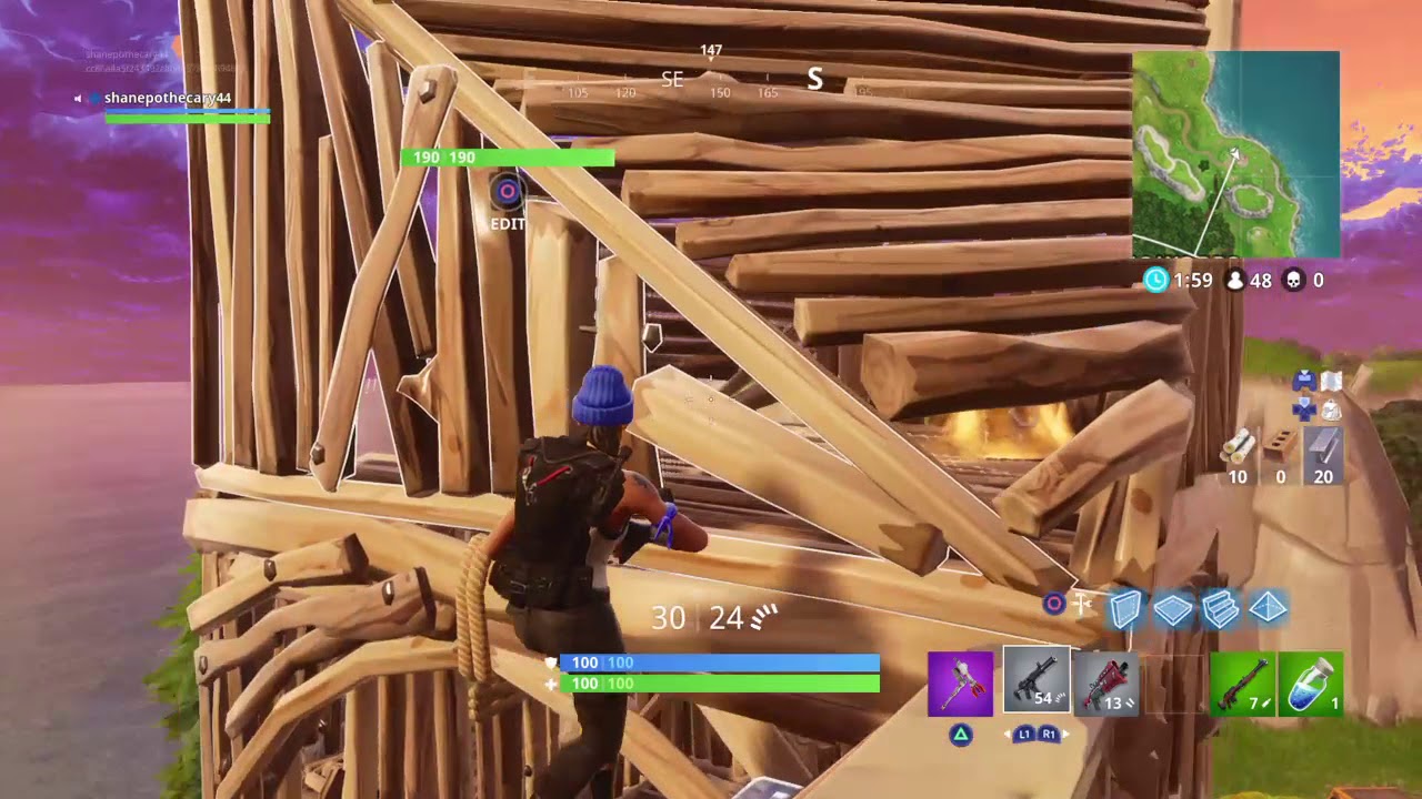 Fortnite port fort - YouTube