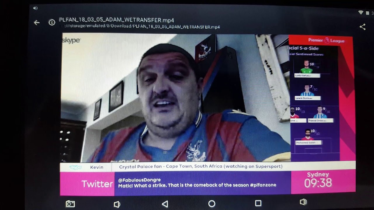 Fanzone Crystal Palace with Danny Gabbidon - YouTube