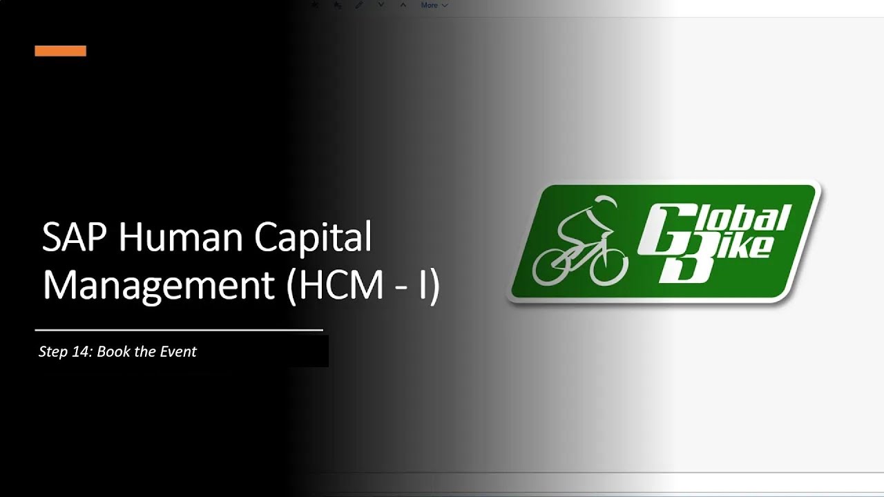 SAP Human Capital Management (HCM I) | Step 14: Book the Event ...