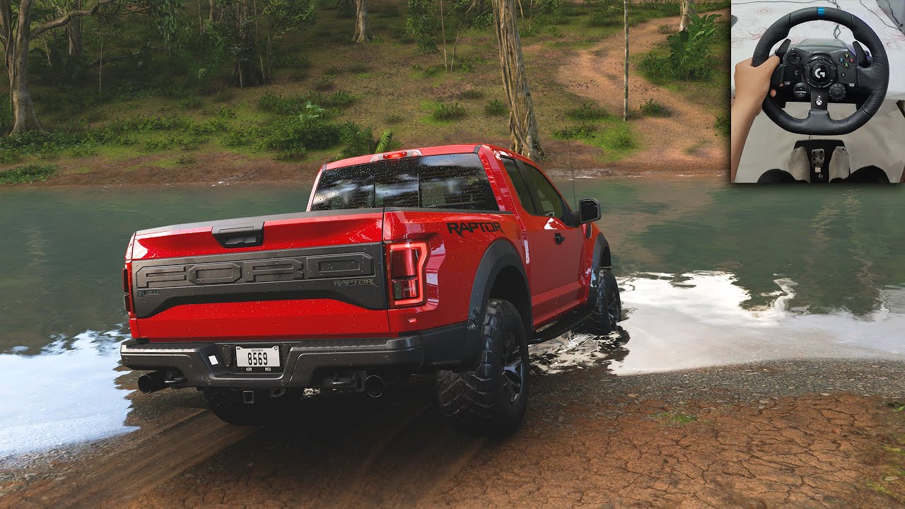 Ford F-150 RAPTOR - Forza Horizon 5 | Logitech g923 gameplay - YouTube