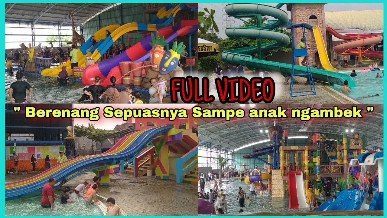 Berenang di Fun Park THB BEKASI - YouTube