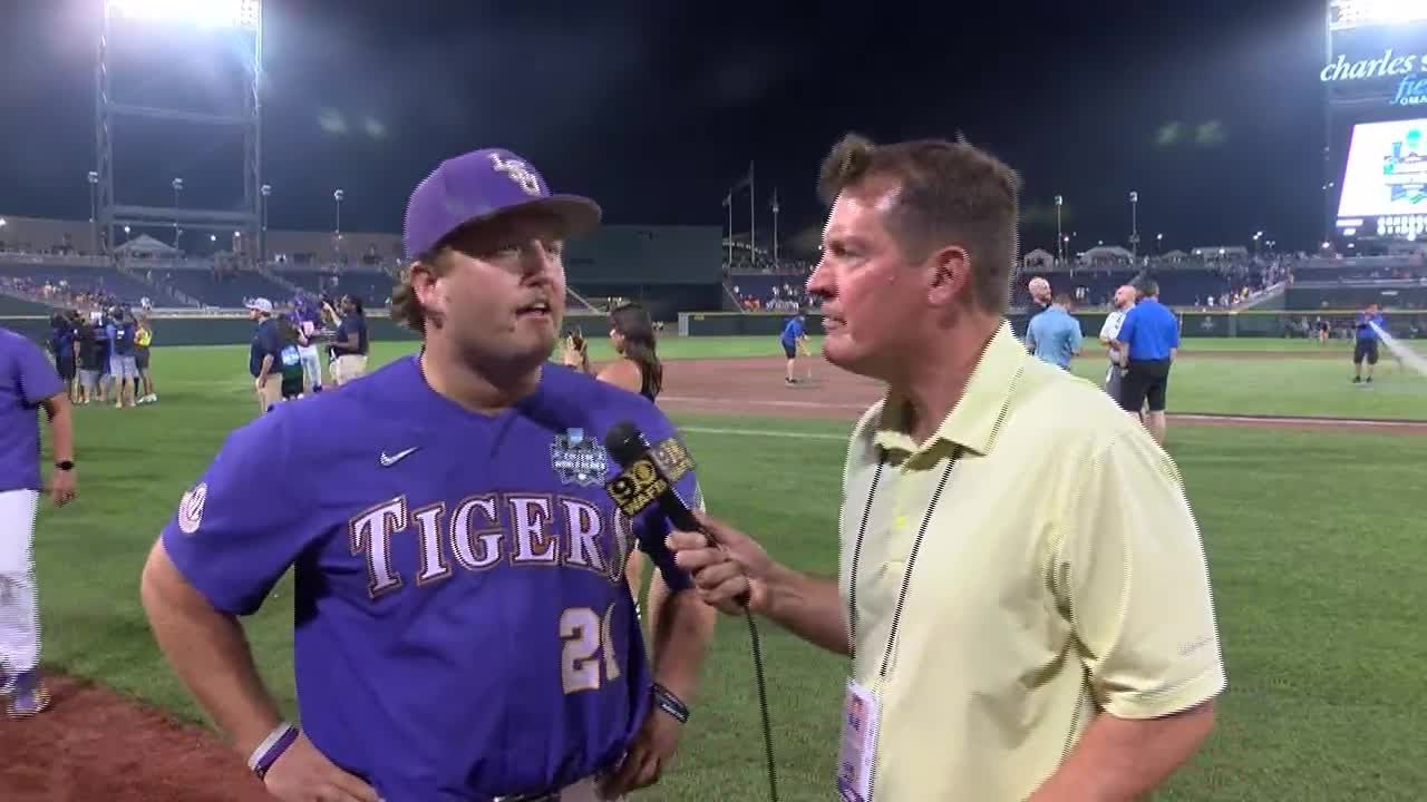 LSU Baseball Postgame: Cade Beloso - YouTube