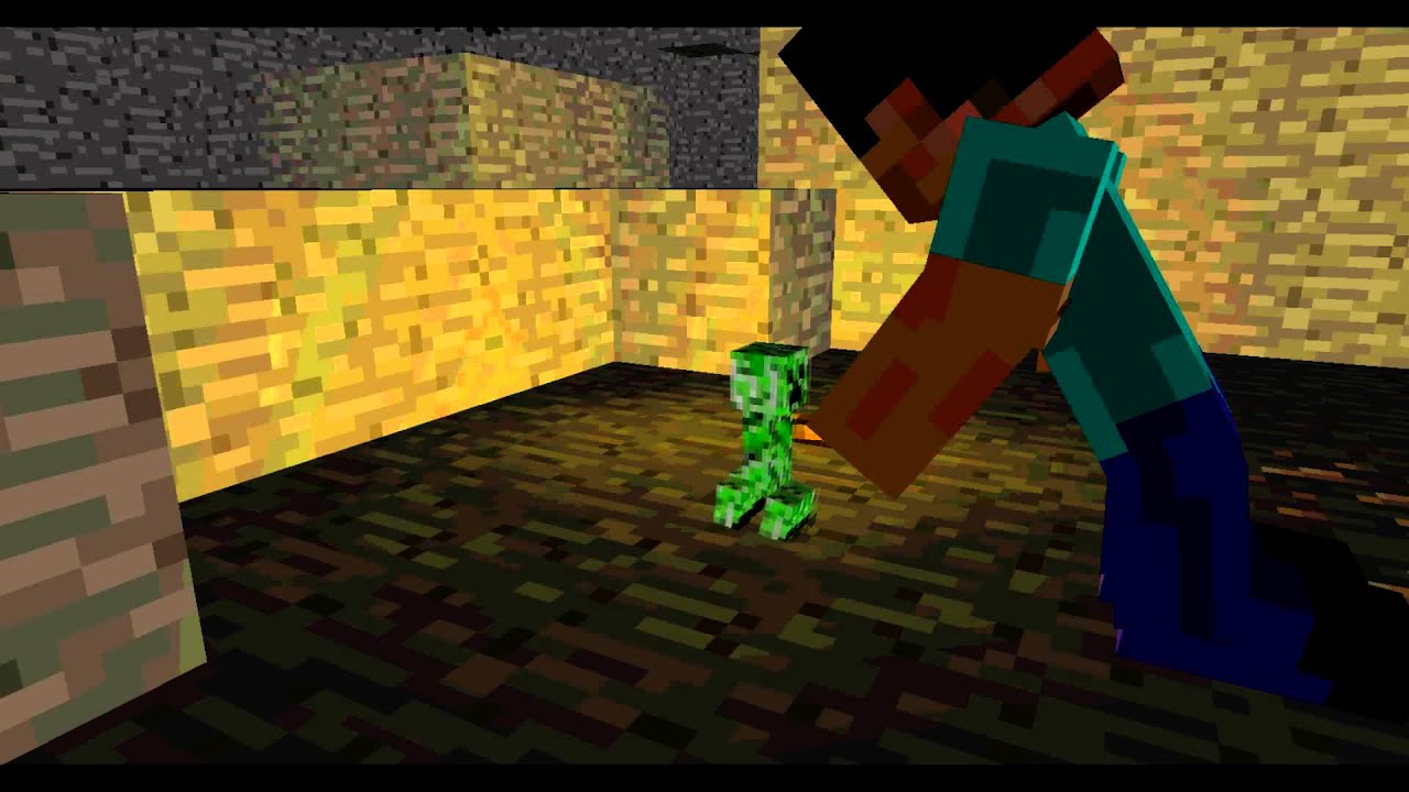 tiny creeper.... (minecraft animation) - YouTube