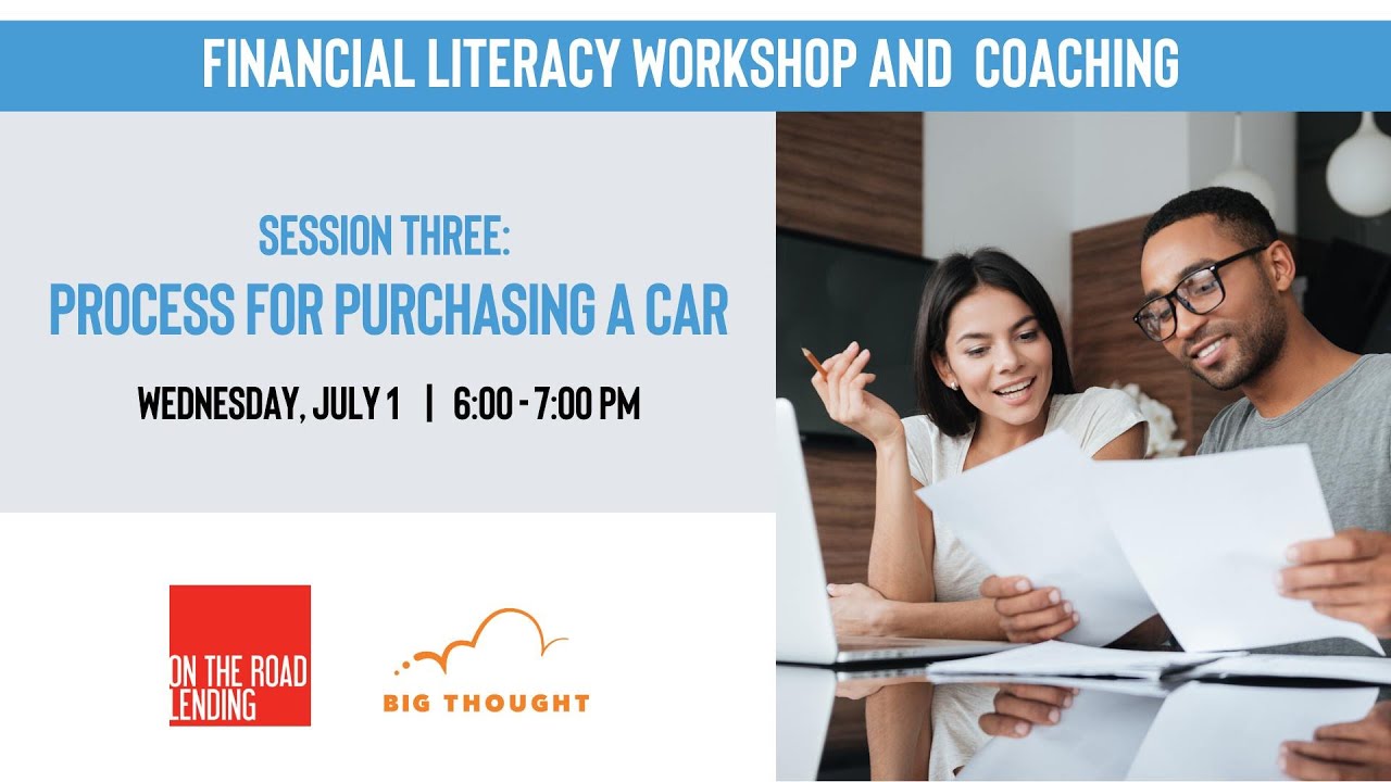 Financial Literacy Workshop and Coaching - Part 3 of 3 - YouTube