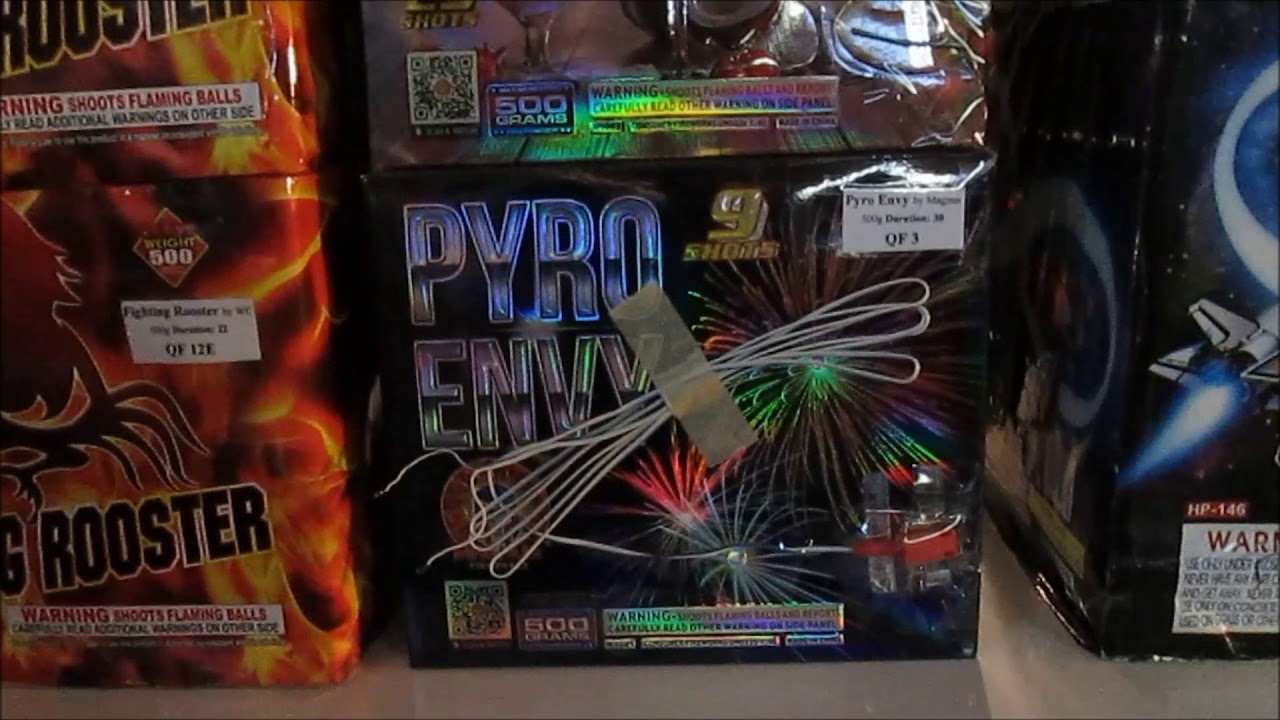 Pyro Envy - Magnus Fireworks - YouTube